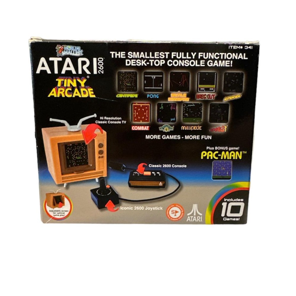 Atari 2600 Tiny Arcade #341 - 9 Atari Games - Own4Less